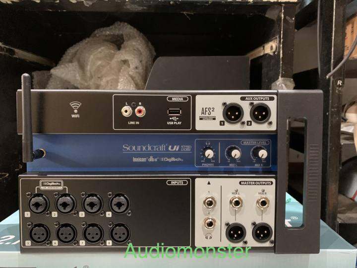 Original Soundcraft Ui12 12-channel Digital Mixer/USB Multi-Track ...