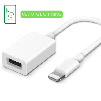 Kabel OTG Iphone Lightning to USB Flashdisk, Mouse, Keyboard, Gamepad ...