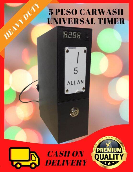 Nation's Choice PH Universal timer / Coinslot 5 Peso for Carwash SET ...