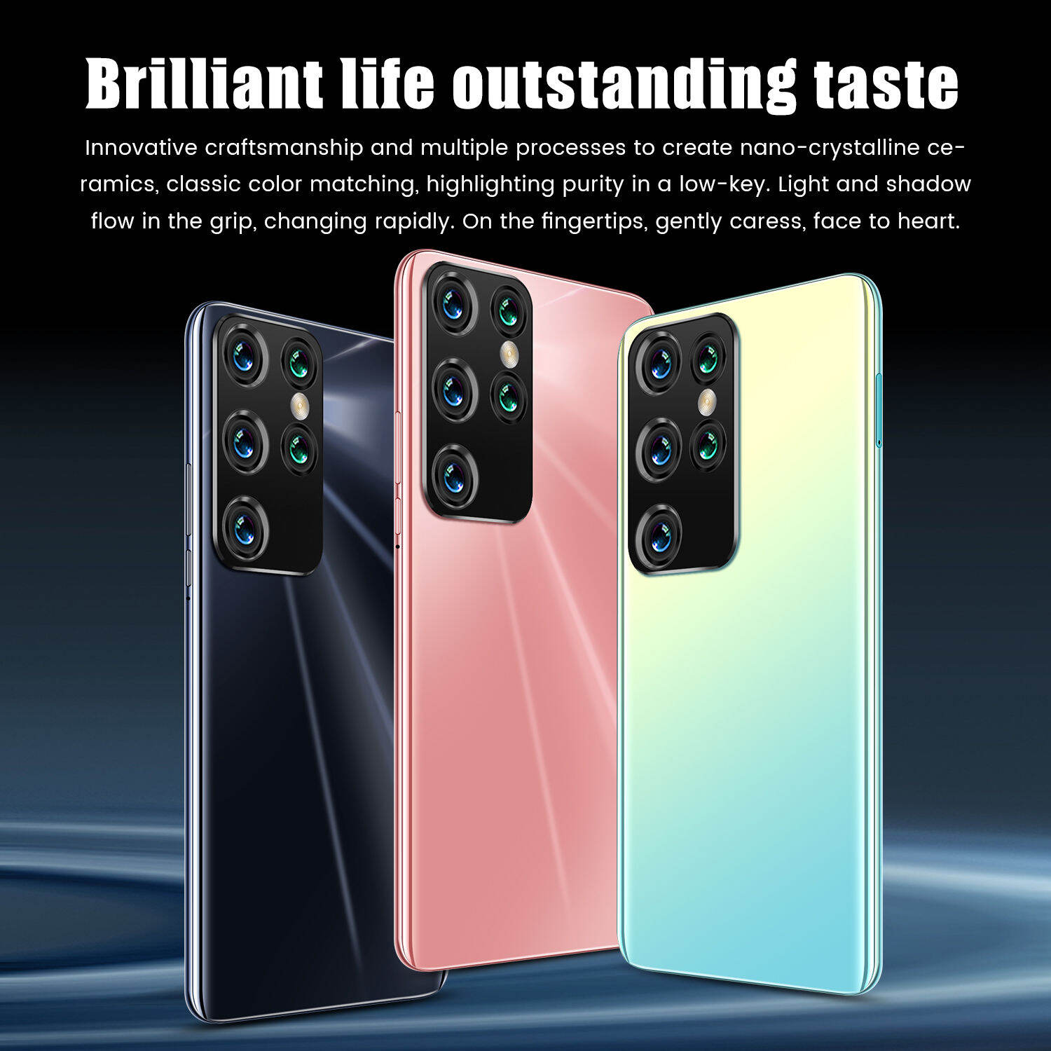 โทรศัพท์มือถือราคาพิเศษ OPPQ Rino9 Pro โทรศัพท์ 7.5“ HD+ รองรับ2ซิม ...