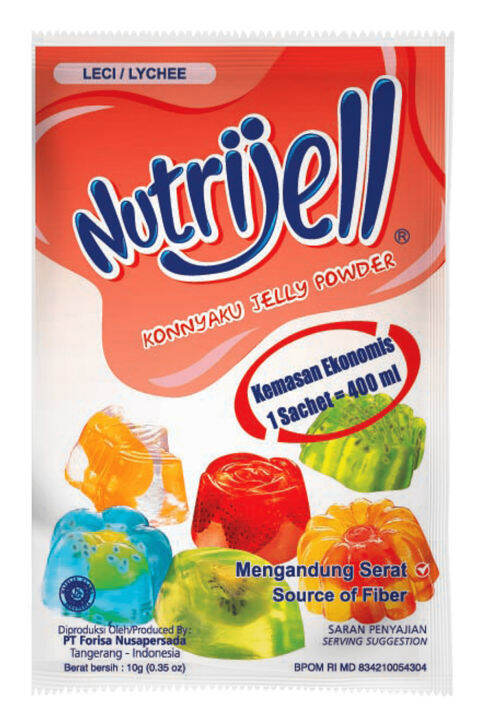 Pudding Nutrijell RASA LECI 10gr leci 10g nutri jell powder pudding ...