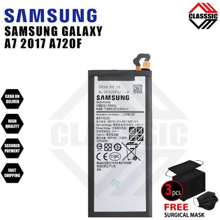 Original Samsung Galaxy A7 2017 A720 A720F SM-A720F-DS A720F SM-A720F ...