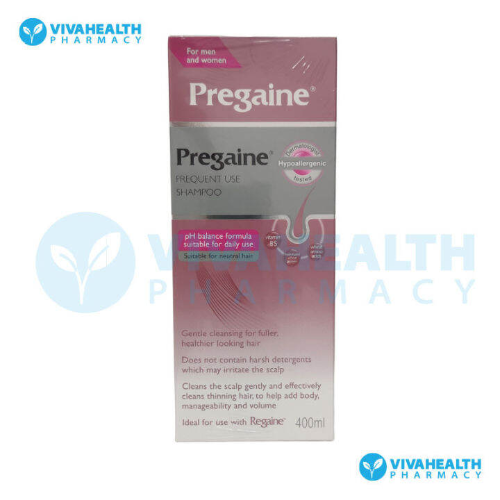 Pregaine (For frequent use) Shampoo 400mL | Lazada Singapore