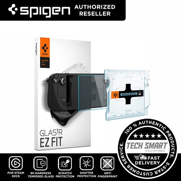 Spigen Tempered Glass Screen Protector [GlasTR EZ Fit] Designed for ...