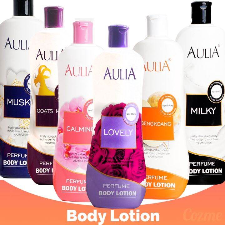 [Ayacosmetik] Aulia Perfume Body Lotion / Hand Body Susu Domba / Hijab ...