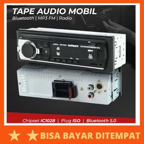 Tape Audio Mobil Multifungsi Bluetooth MP3 FM Radio / Tape Audio Mobil Bluetooth Media Player ...
