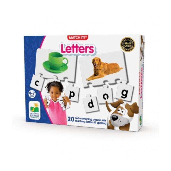 The Learning Journey Match It! Letters | Lazada PH