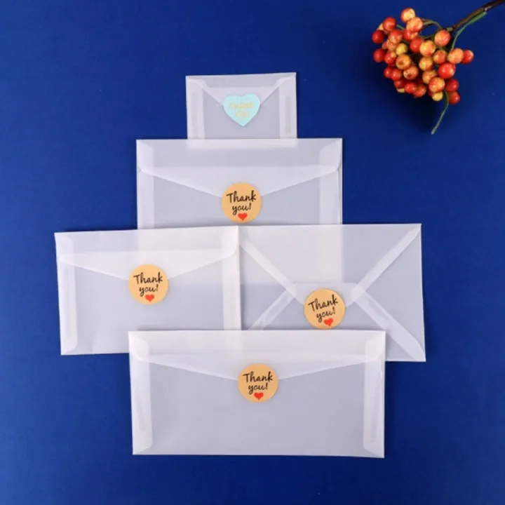 Transparent Envelope Paper Envelope Batch Postcard Antique Blank ...