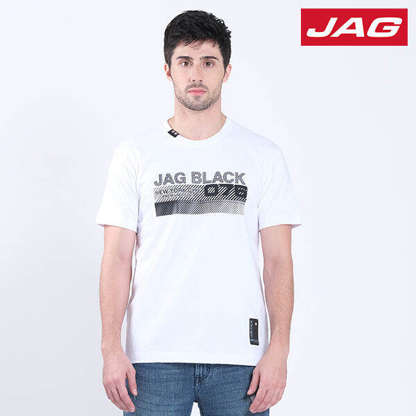 Jag Black Men's Graphic Tee | Lazada PH