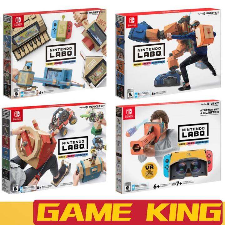 Nintendo Switch Labo Vr Kit / Labo Variety Kit / Labo Robot Kit /Labo ...