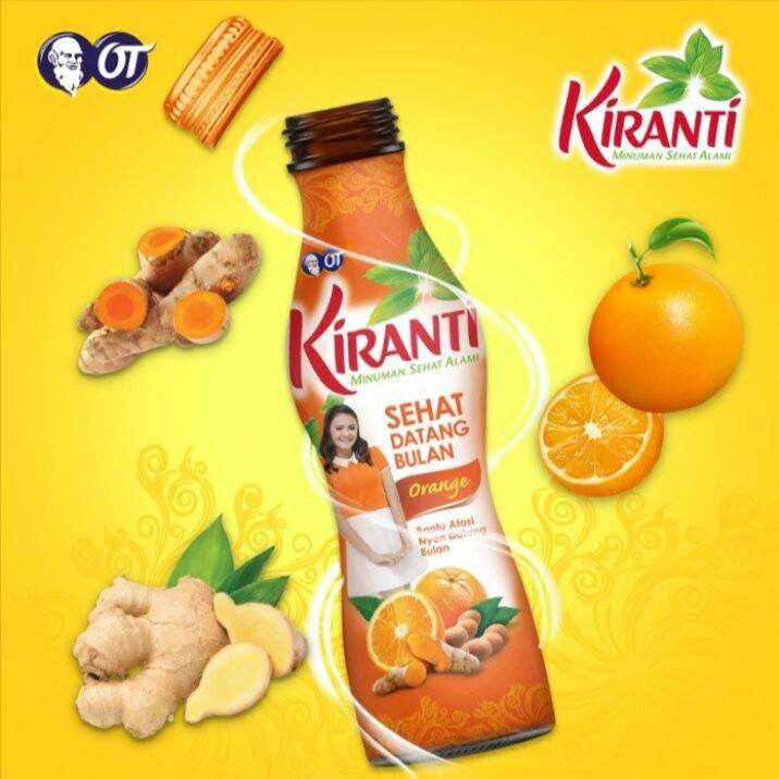 KIRANTI ORANGE MINUMAN SEHAT DATANG BULAN 150ml | Lazada Indonesia