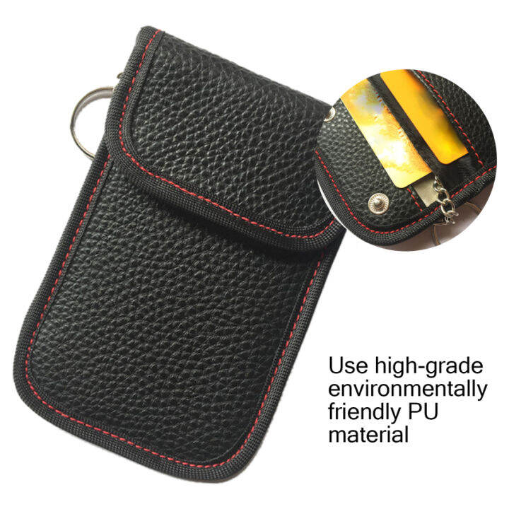 Car Key Signal Blocker Case Faraday Bag Signal Blocking Shield Case ...