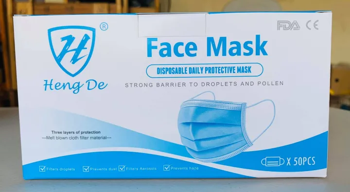 HENG DE / HENGDE ORIGINAL DISPOSABLE FACEMASK | Lazada PH