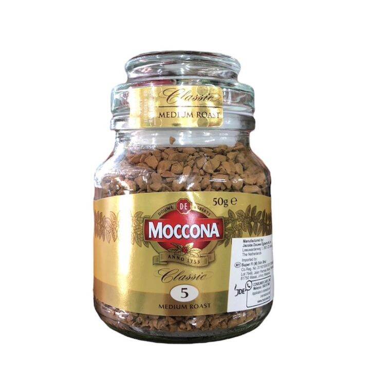 Moccona Classic medium roast no.5 50 กรัม | Lazada.co.th