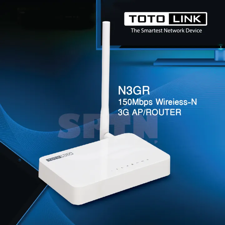 เร้าเตอร์ TOTOLINK รุ่น N3GR 150Mbps 802.11n Wireiess-N 3G AP/ROUTER ...