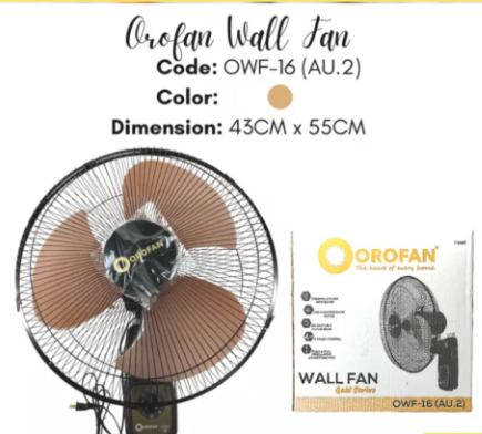 [SALE]OWF 16 AU.2 WALL FAN / WALL FAN / OROFAN WALLFAN | Lazada PH