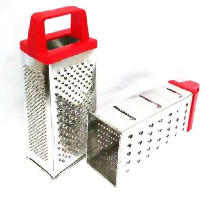 Parutan 4 SISI Serbaguna Multifungsi Stainless /Parutan Wortel Kelapa ...