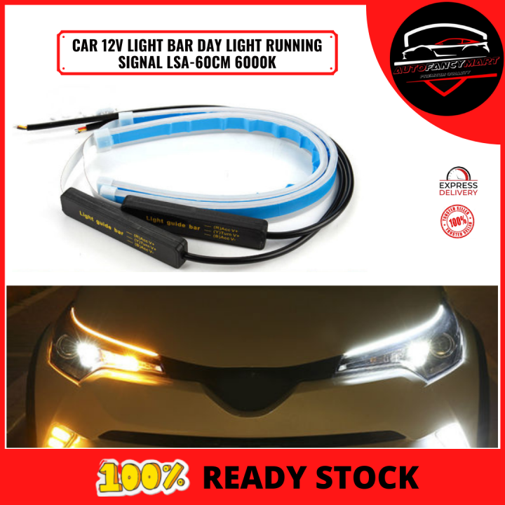 light soft article lamp led w/running signal lsa-60cm | Lazada