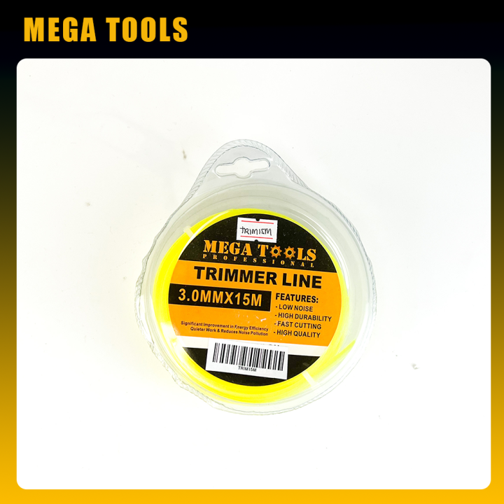 Mega Tools Trimmer Line (3.0MM x 15M) for Brush Cutter | Lazada PH