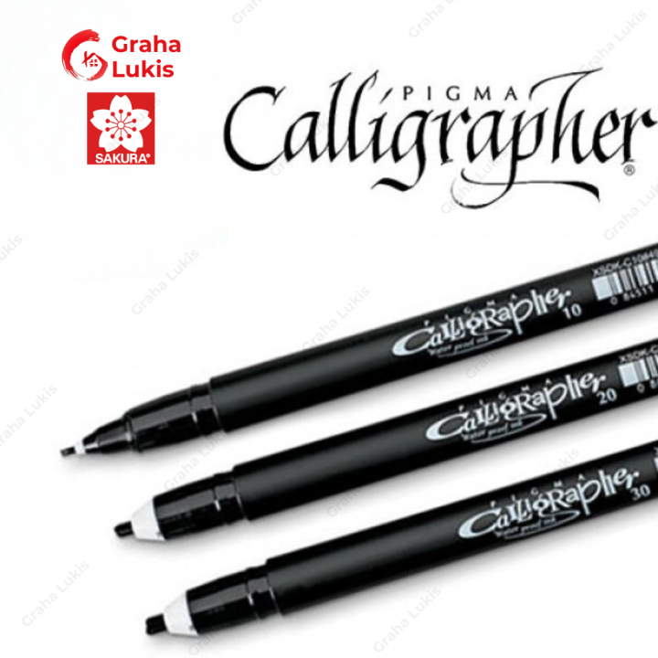SAKURA PIGMA CALLIGRAPHER PEN | Lazada Indonesia