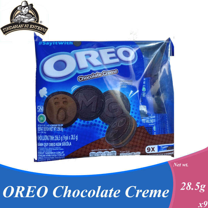 OREO Chocolate Creme Chocolate Sandwich Cookie 9 x 28.5g Single Pack ...