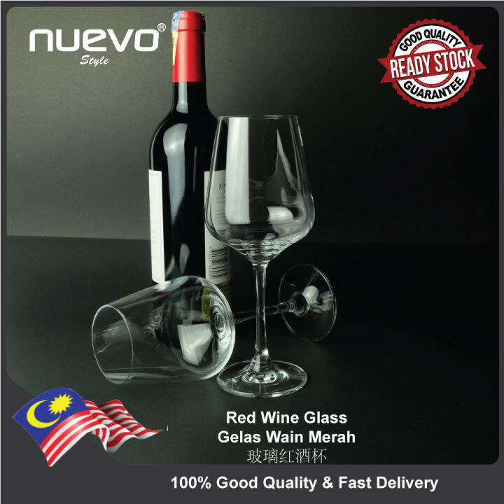 Red Wine Glass 玻璃红酒杯 Gelas Wain Merah | Lazada