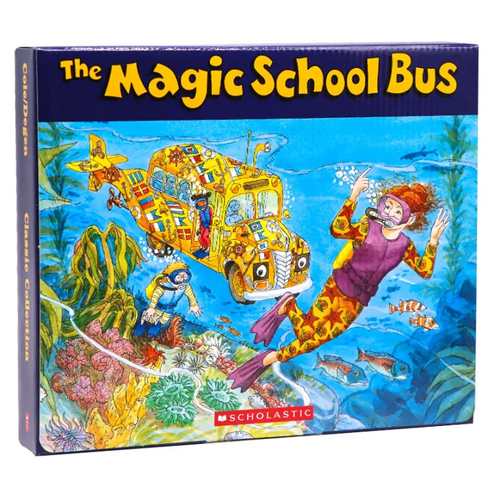 English original picture book magic school bus full 6 volumes the magic ...