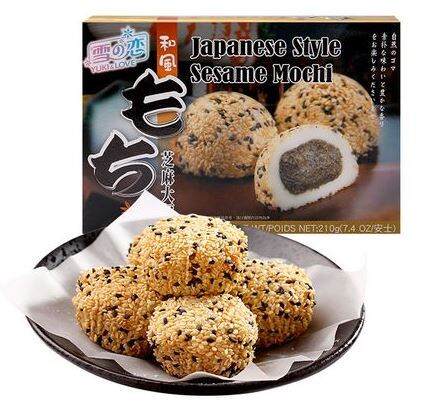 Taiwan Yuki & Love Japanese Style Mochi - SESAME (210g) | Lazada PH