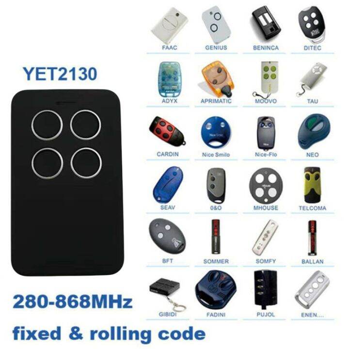 Remote Control Universal Copy Code Electric Wireless Automatic Door ...