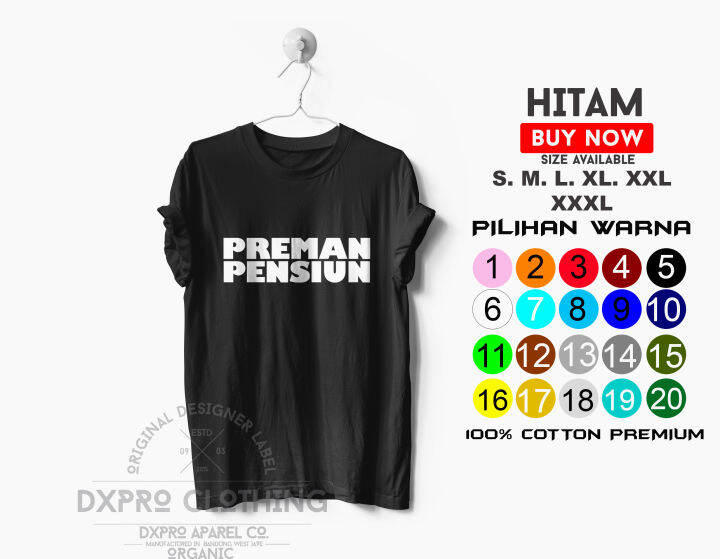 BAJU KAOS DISTRO PREMAN PENSIUN | Lazada Indonesia BAJU KAOS DISTRO PREMAN PENSIUN | Lazada Indonesia