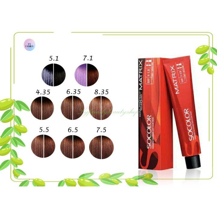 Chocolate Hair Color Matrix at Nathan Lozano blog