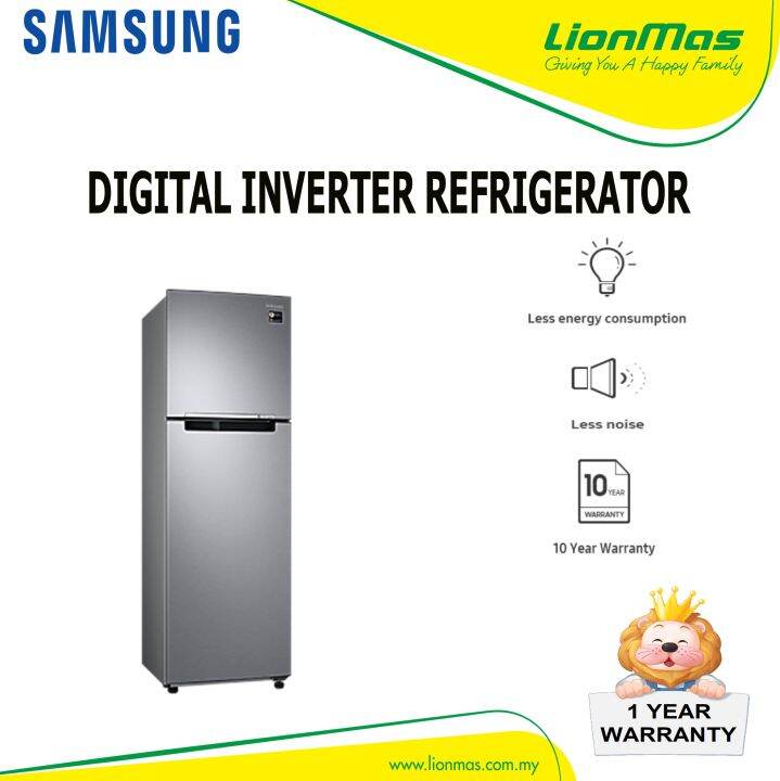 SAMSUNG 300L 2-DOOR DIGITAL INVERTER REFRIGERATOR, RT25M4033S8 ...