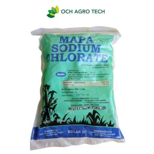 MAPA Sodium Chloride 99% Herbicide Mixture Garam Campuran Racun (1kg ...