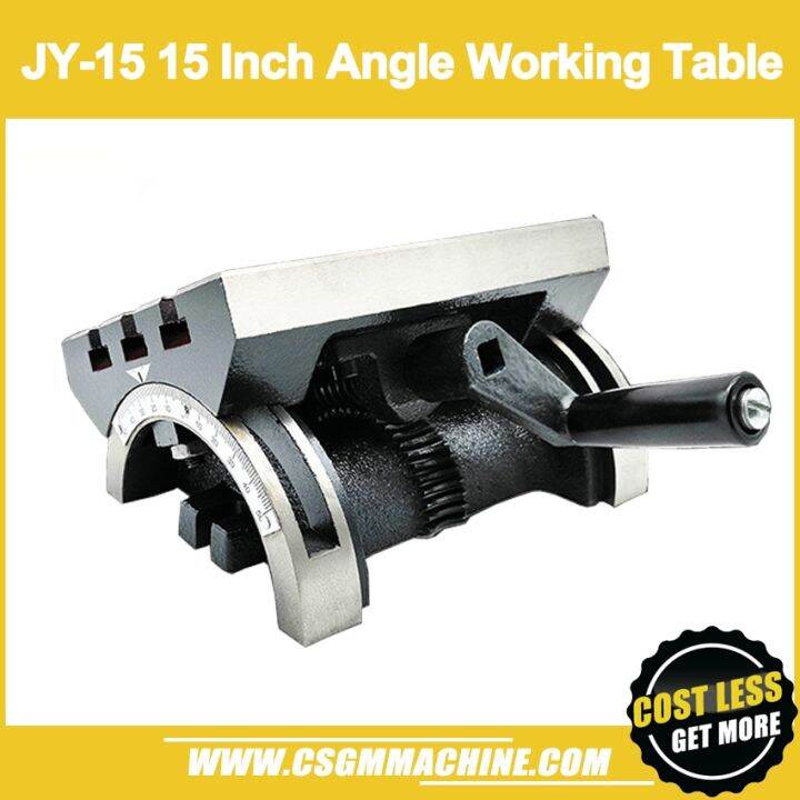 JY-15 15 inch Angle Working Table for milling machine | Lazada.co.th