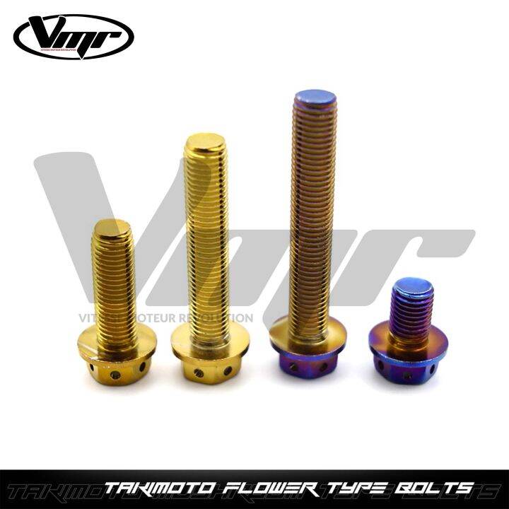 VMR Bolts Flower Type M10X25 - M10X60 | Lazada PH
