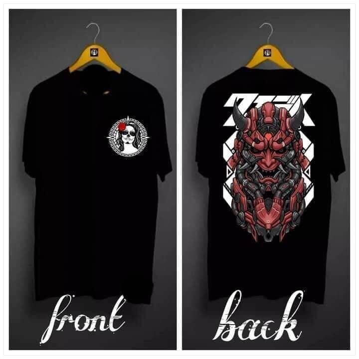 BACK&FRONT DESIGN CUSTOOMIZED OVERSIZED TSHIRT A4 Size | Lazada PH