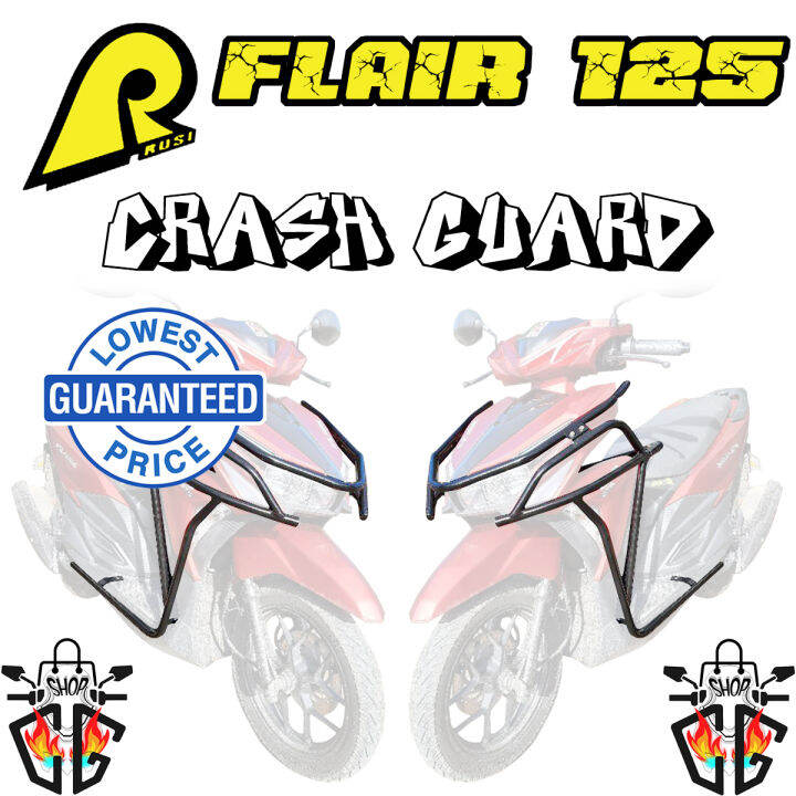 RUSI FLAIR 125 - Full Crash Guard Heavy Duty COD | Lazada PH