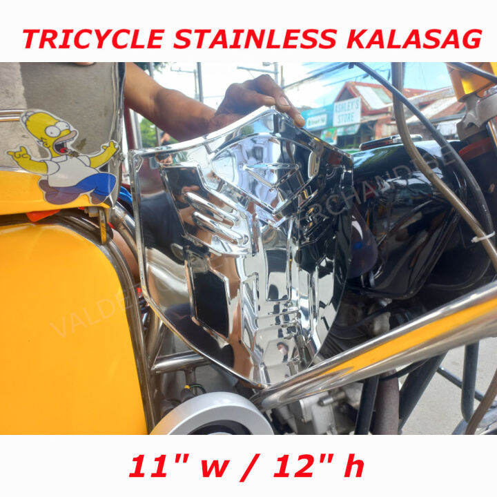 Tricycle Stainless Kalasag or Tsapa, Design Purpose only, No Bracket ...