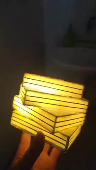 New STAINED GLASS STACKED BOOKS LAMP Color Resin Stack Lamp | Lazada PH