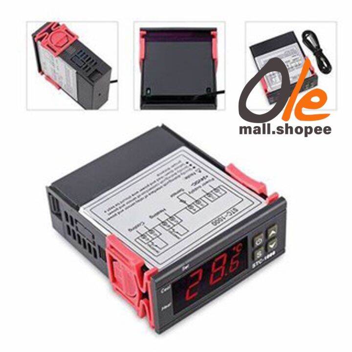 STC-1000 110V/220V Digital Thermostat Temperature Controller ...
