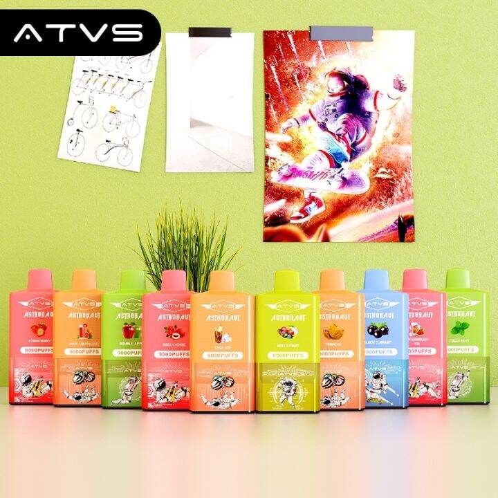 ATVS 9000 PUFFS DEVICE COMPATIBLE TO INFINITY PODS ESSENTIAL Combo ...