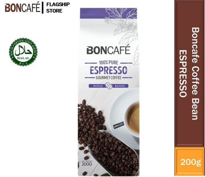 Boncafe Espresso Coffee Bean 200g | Lazada