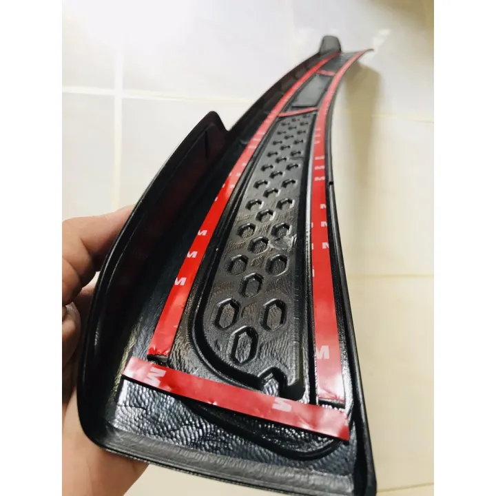 MITSUBISHI MONTERO REAR BUMPER STEPSILL GUARD 2016 2017 2018 2019 Step ...