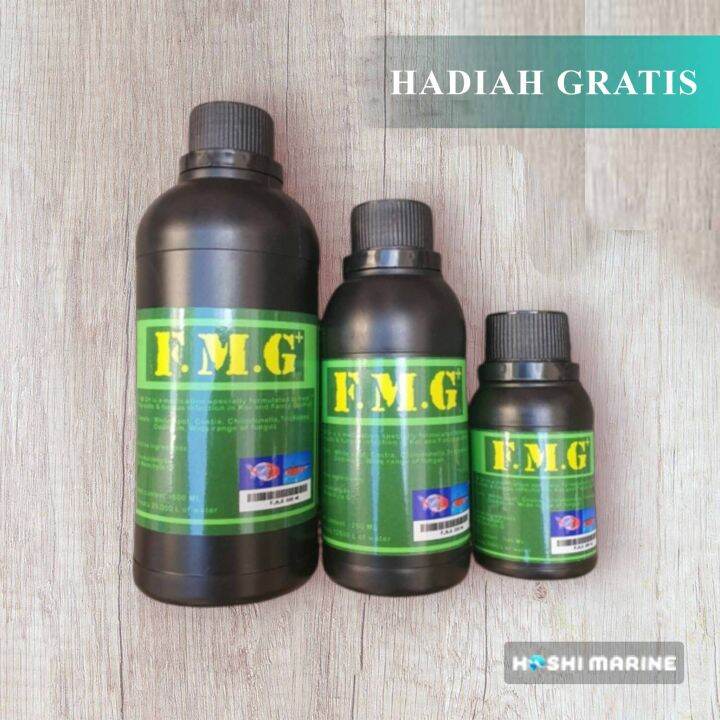 FMG+ Obat Ikan Koi Untuk Flashing Parasit Dan Jamur 100ML | Lazada ...