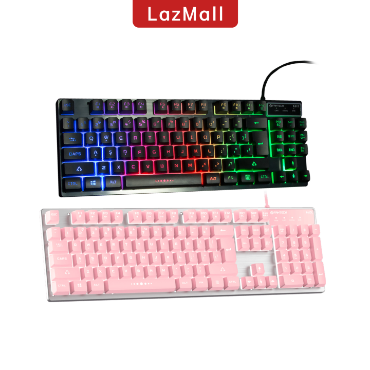 Fantech K613 Fighter II – RGB Membrane Gaming Keyboard Black - Sakura ...