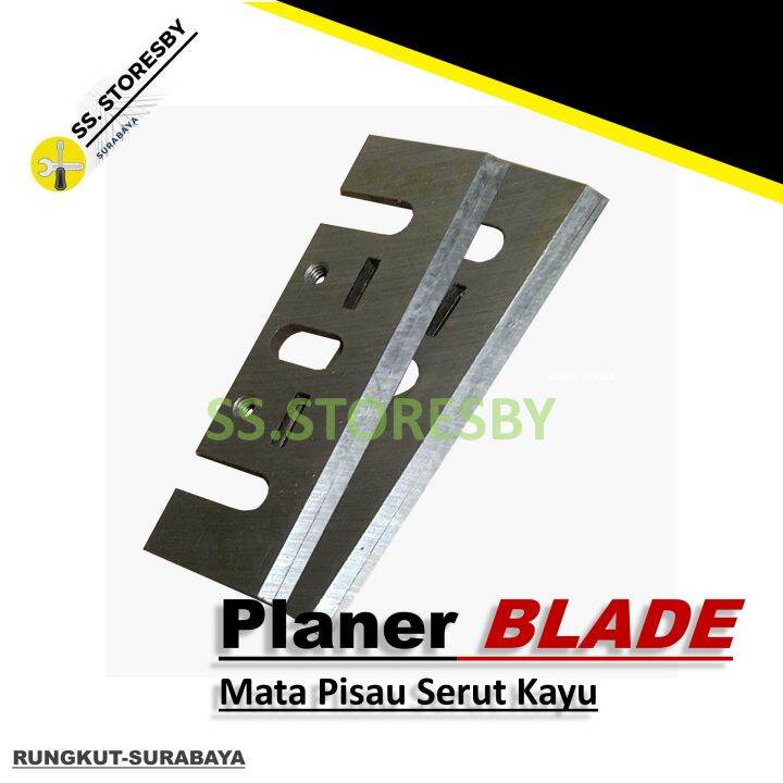 MATA PISAU SERUT KAYU 82MM MATA MESIN PLANER BLADE HSS MATA PISAU MESIN ...