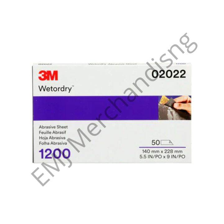 3M Wet or Dry Abrasive Sheet / 3M Ultrafine / 3M Superfine Sandpaper ...