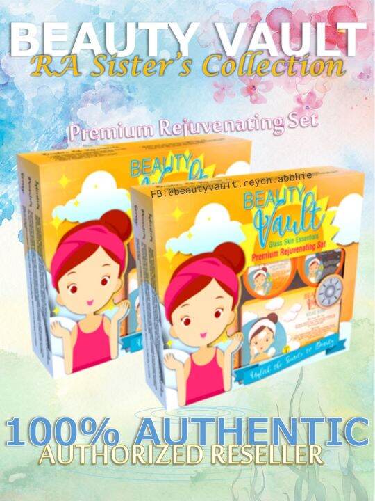 [RA Sisters] 2 boxes Beauty Vault Premium Rejuvenating Set | Glass Skin ...