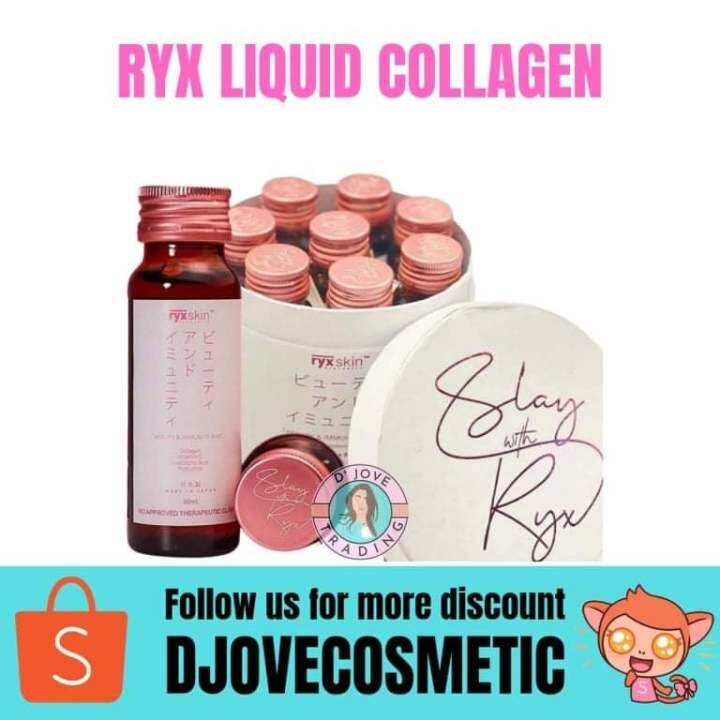 Original Ryx Liquid Collagen Beauty and Immunity Shot COD | Lazada PH