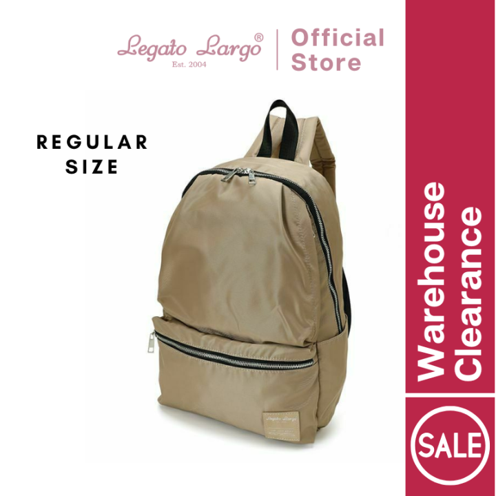 Legato Largo Lieto Glossy Polyester 10-Pocket Backpack (6 colours ...